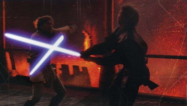 STAR WARS AFICIONADO WEBSITE: CLASSIC IMAGE: FIERY FIGHTING!