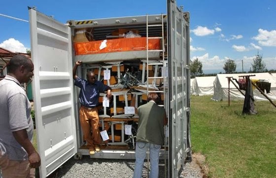 www.oneness-heart.blogspot.com: Container with humanitarian aid ...