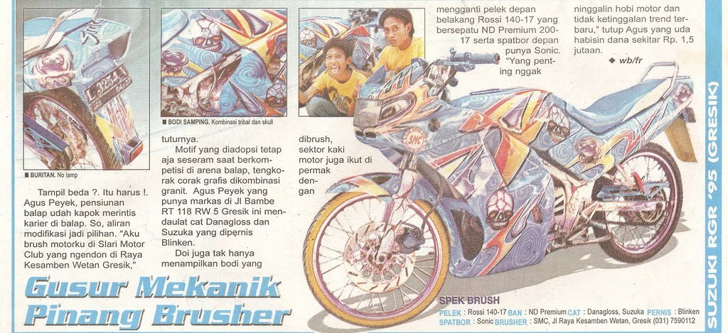 World of Ride: Modifikasi RGR