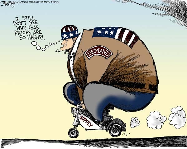 Mayfield's Economics Blog: Cartoon: Supply and Demand