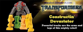 Burger King Transformers Toys Revenge of the Fallen 2009 | Toy Alert