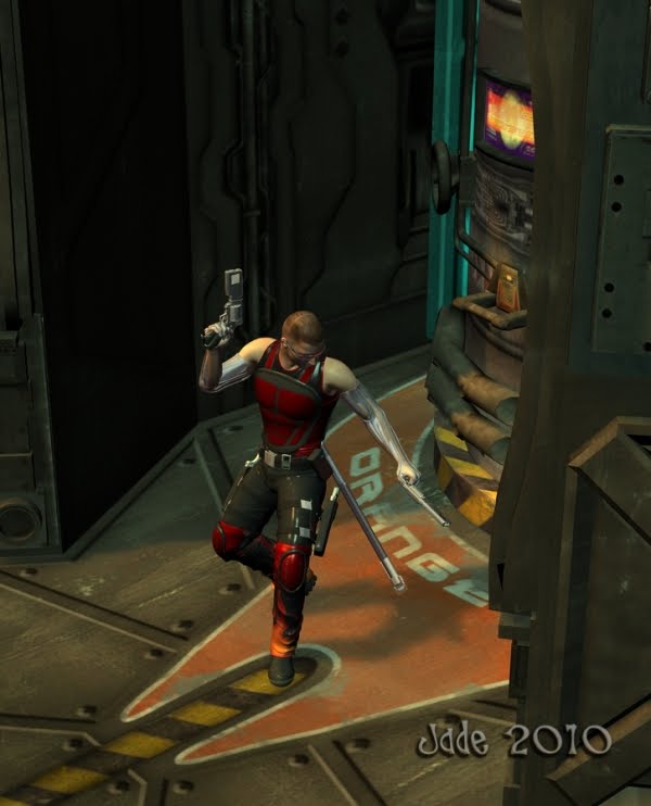 Adventures in 3D: Cyberpunk, cyberhunk ... 3D super commando