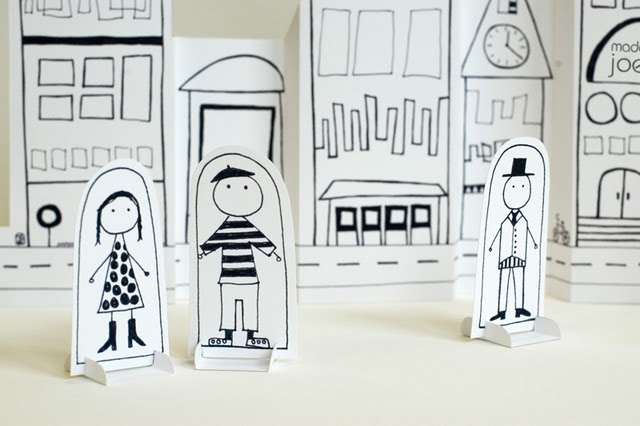 Creative ideas for you: Paper City by Joel