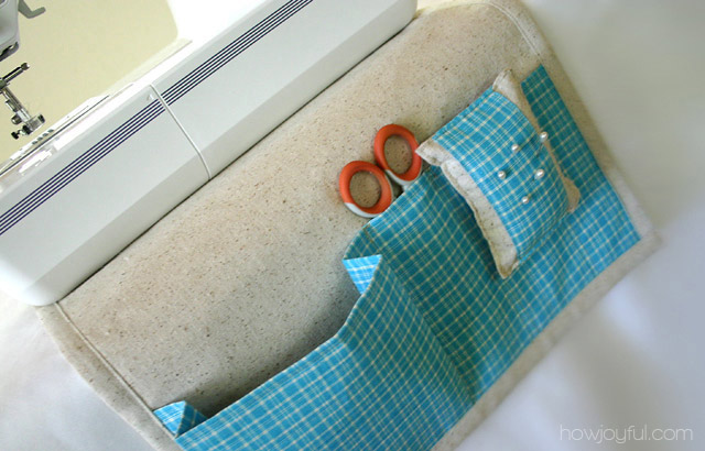 Creative ideas for you: How To Make A Sewing Caddy with Detachable Pin ...