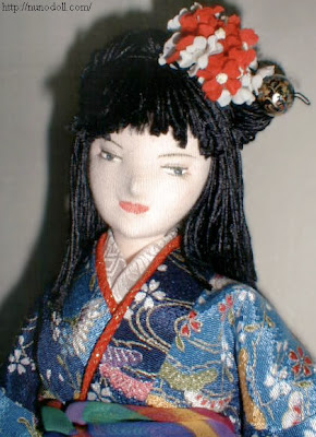 Creative ideas for you: Free Japanese Kimono Doll Pattern and Instructions