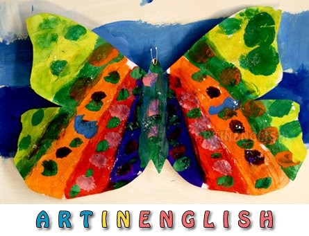 Art Activities: Butterfly Elementary Art Project