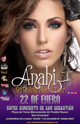 AnahiWorldES: Aui les dejamos el poster promocional para el concierto ...