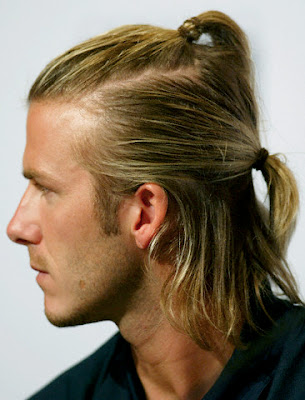 David Beckham Long Ponytail Hairstyles ~ Cut Hairstyle