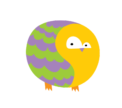 Penso, logo adesivo: Adesivo de Parede – Zóhia, a coruja