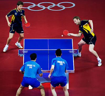 Aldrig stilla: Cykling och pingis