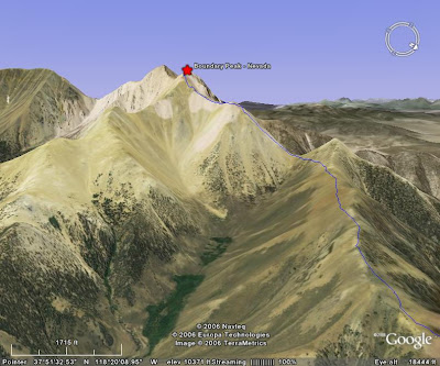 Highpointing Adventures with Your Guide, Brian: Boundary Peak, NV