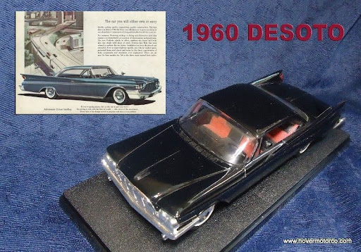 HOVER MOTOR COMPANY: '60 in scale. Dealer promo model cars from 1960 ...