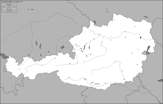 Pomocník ke studiu: Pro 3.A, 3.B Slepá mapa - Alpské státy