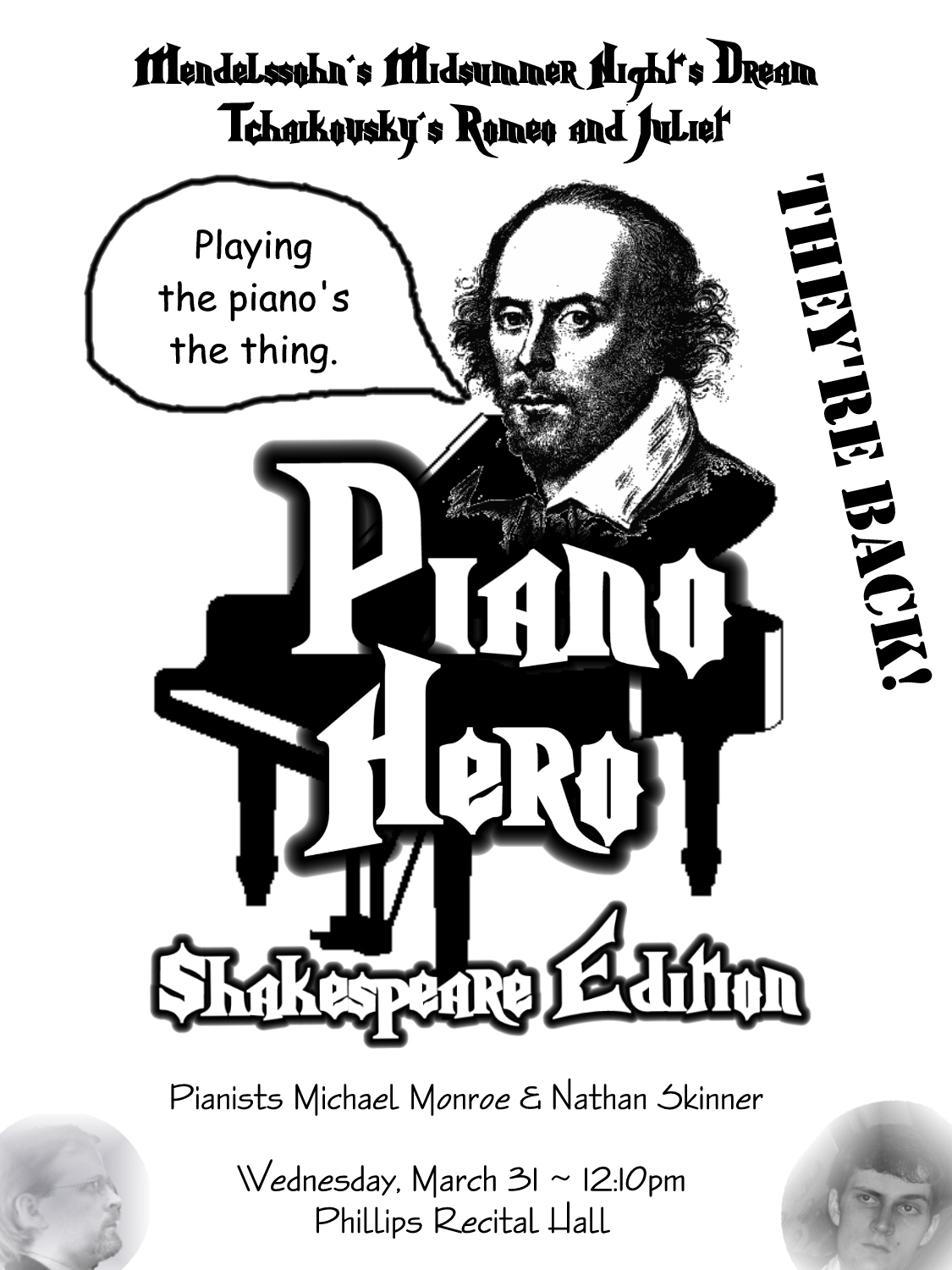 Piano Heroes: Piano Hero: Shakespeare Edition