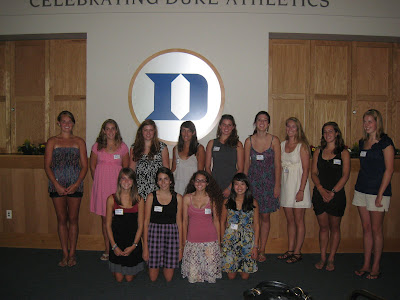 Duke Women's Rowing: Freshman Recruits arrive on Duke Campus!
