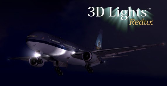 Shockwave 3D Lights REDUX / FS2004 : Simulação de vôo FS2004
