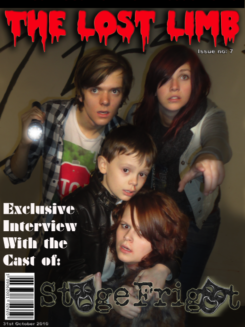 Horror Movie: Stage fright Movie Magazine Cover