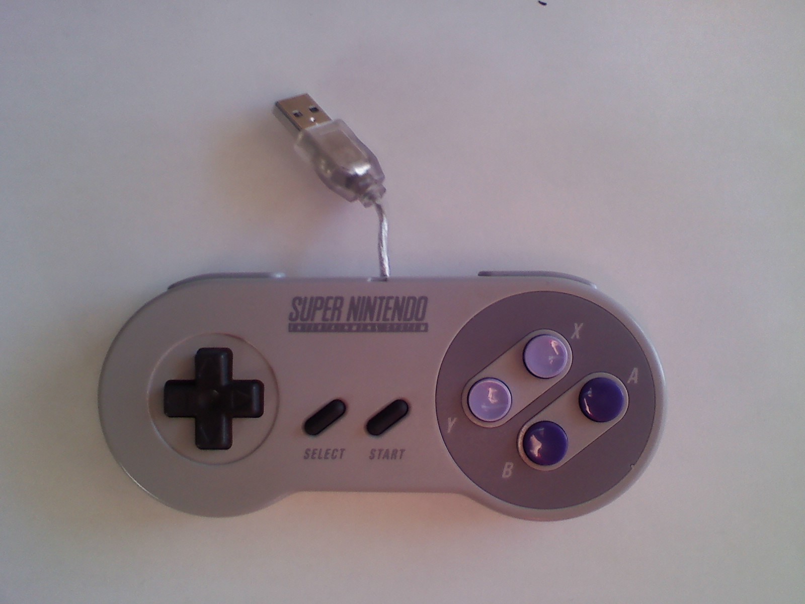 Forty-two: SNES to USB controller with internal flash memory mod