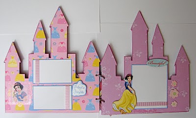 Creative Keepsakes Custom Scrapbooks: Disney Princess Chipboard Album