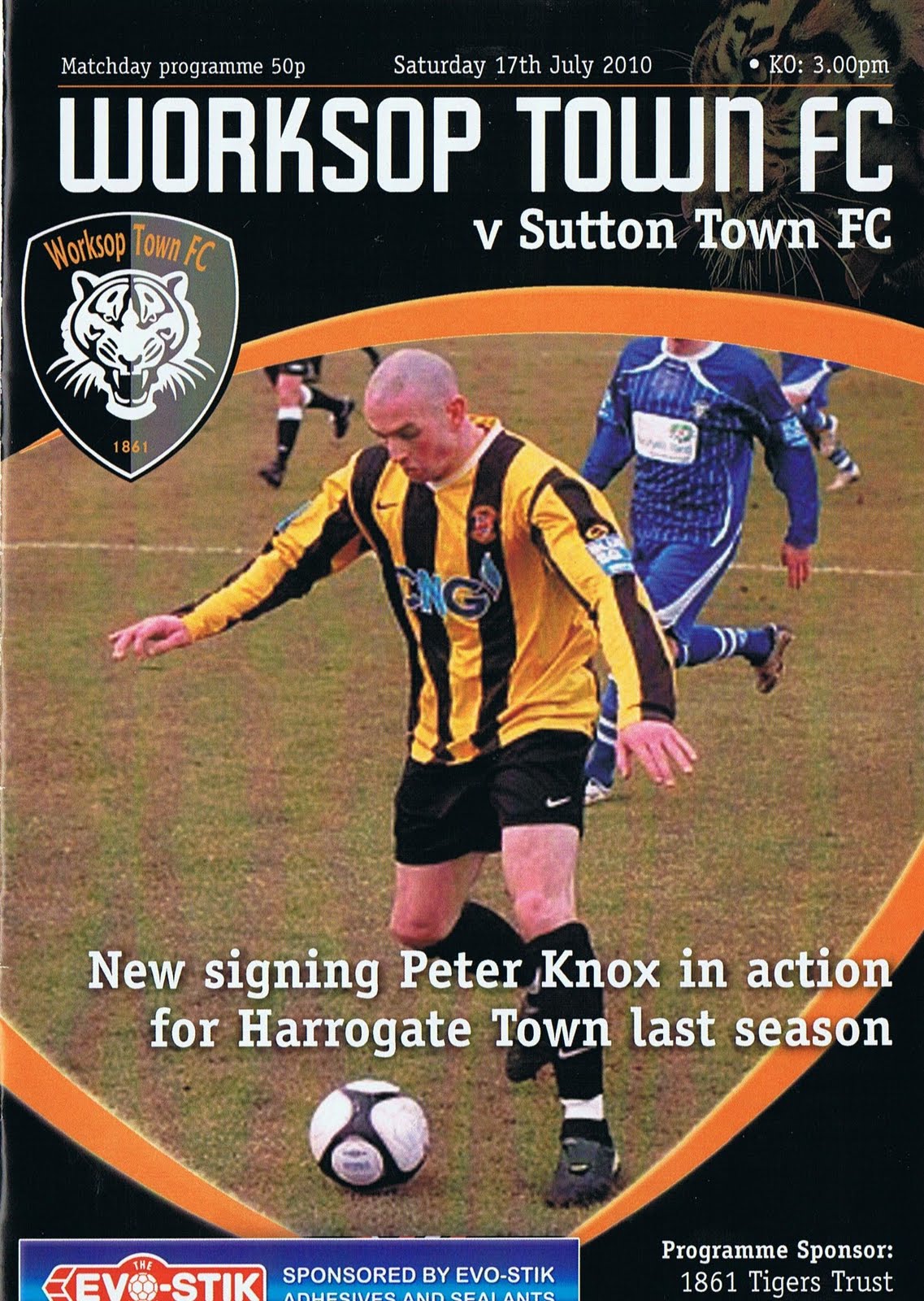 THE66POW: Worksop Town 2 v Sutton Town AFC 0 - Friendly