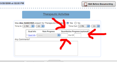 therapy(B)log: Graphing your Student's Progress on Goals