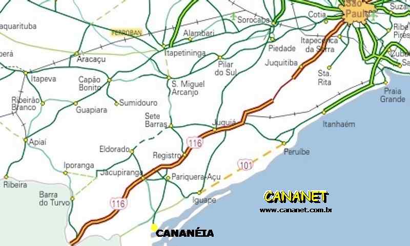 Cananéia, a viagem, o sonho.