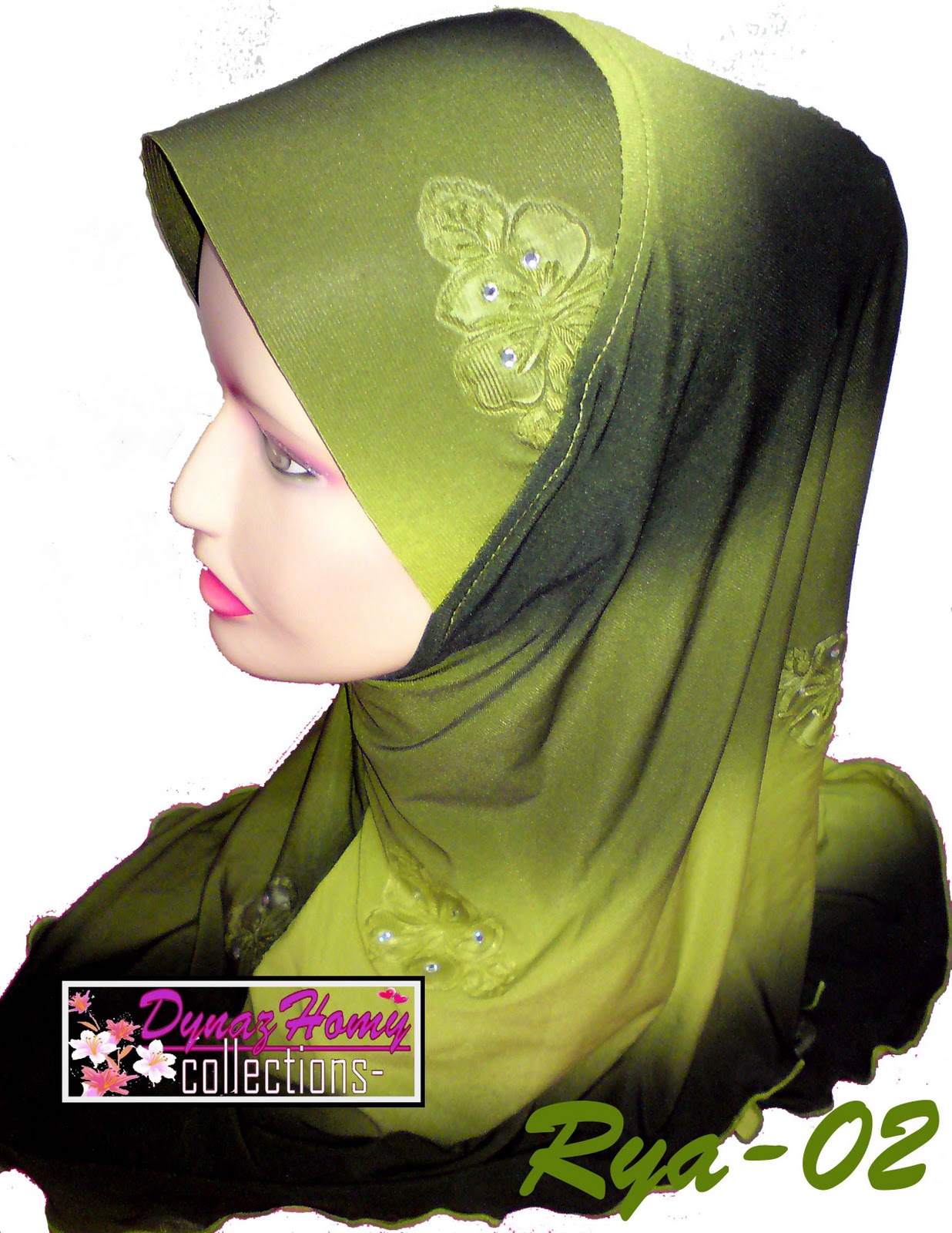Dynaz Homy Collections: Tudung Aliya Bunga Raya..