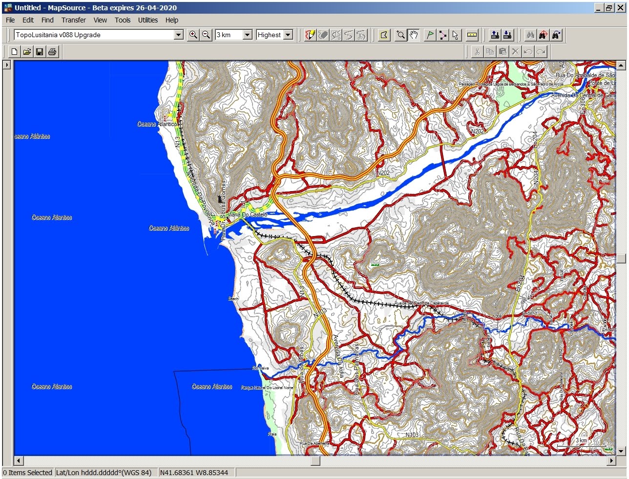 TopoLusitania - Mapa Topográfico de Portugal para GPS em formato Garmin ...
