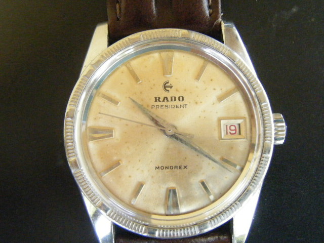 JAM BAHARI : vintage watch collection: Rado President Monorex (SOLD)