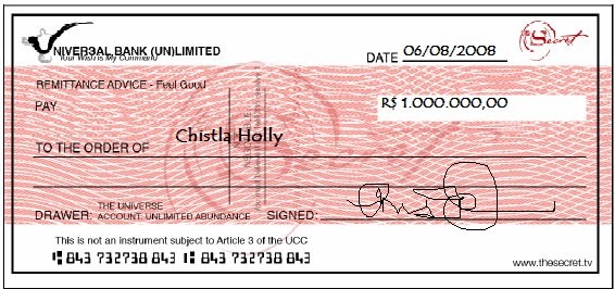 EU DESEJO EU POSSO!: http://www.thesecret.tv/