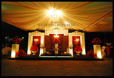WEDDING REPUBLIC: Dekorasi Singgahsana Raja Sehari
