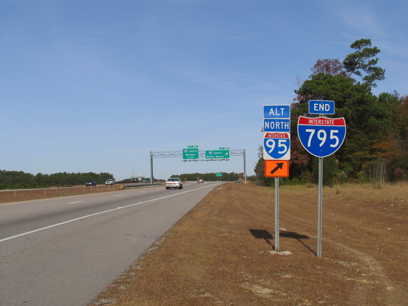 Hey look it's I-795, and I-74/US 74, and Future I-73/74!