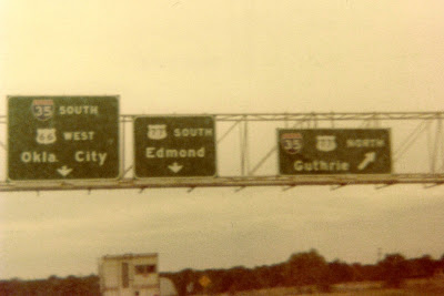 Edmond, OK Road Signs - 1978