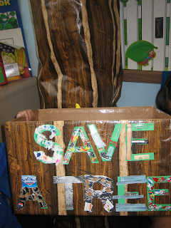 Elmwood's Go Green Club: Recycle Box Decorating Contest Winners!