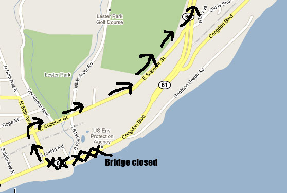 The North Shore...There and Back: Detour to Lester Park