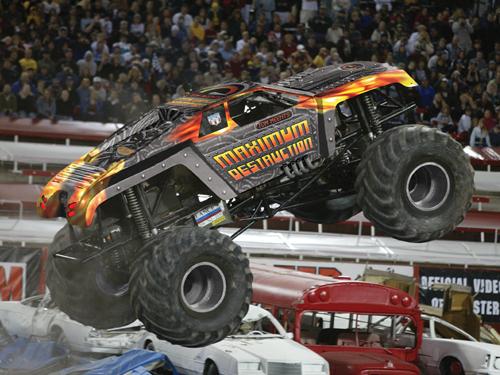 Cosas de camiones: monster truck (camioneta monstruo)