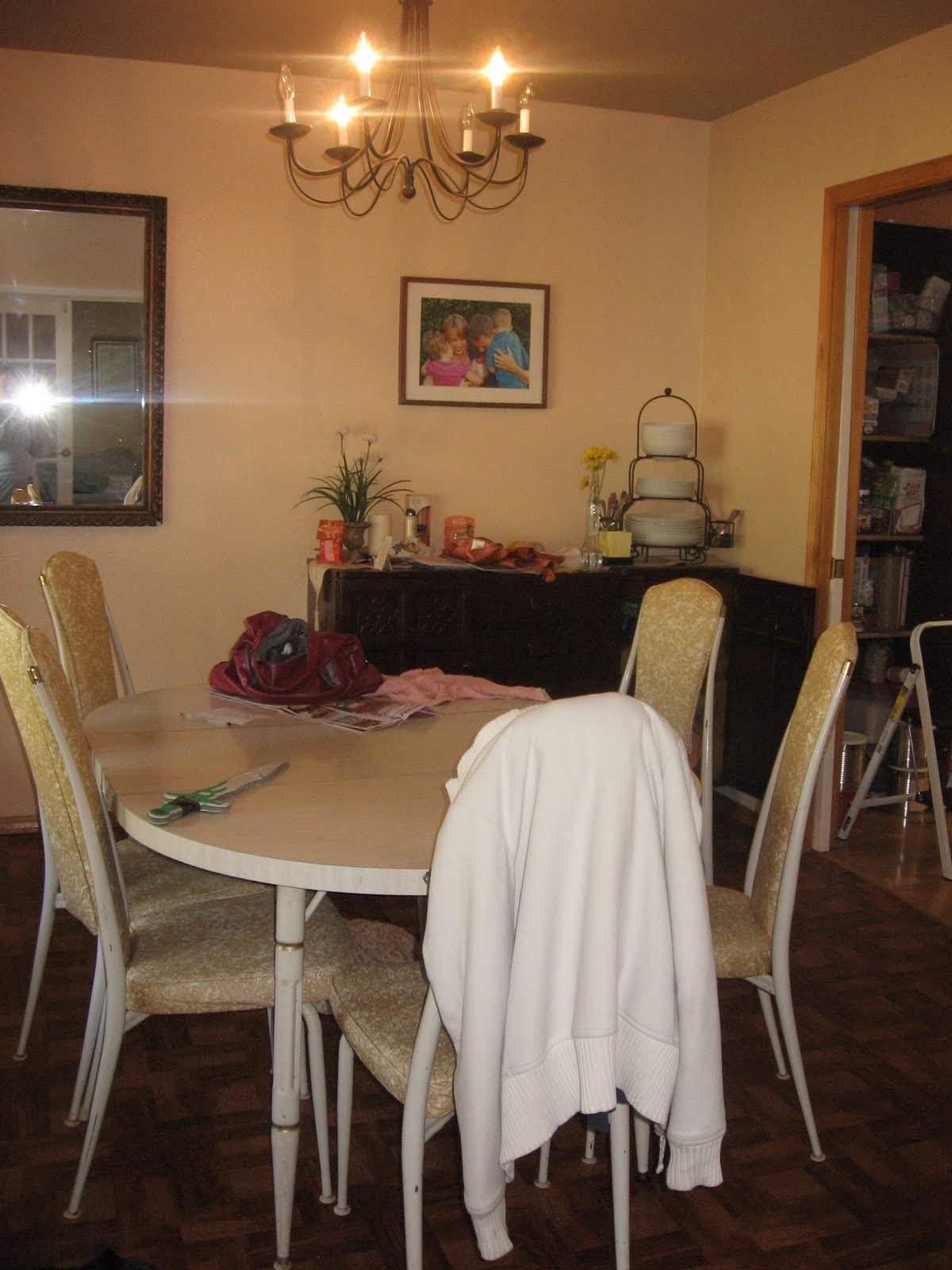 A year without garage sales: De-Hoard Mini Project #2: Dining Room