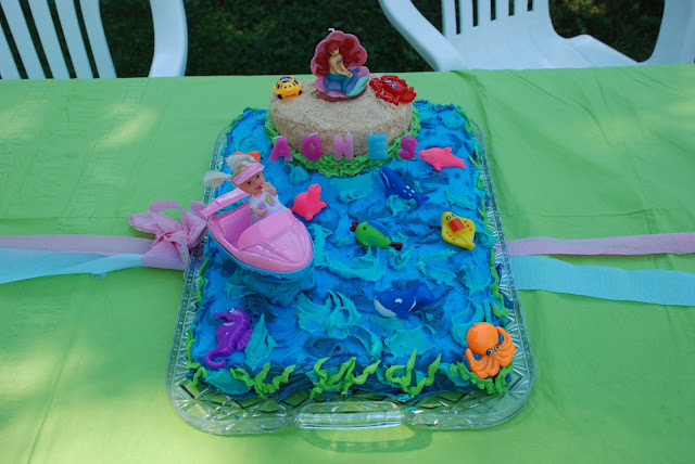 Real McCoy Cakes: Mermaid Ocean Cake - September 2010