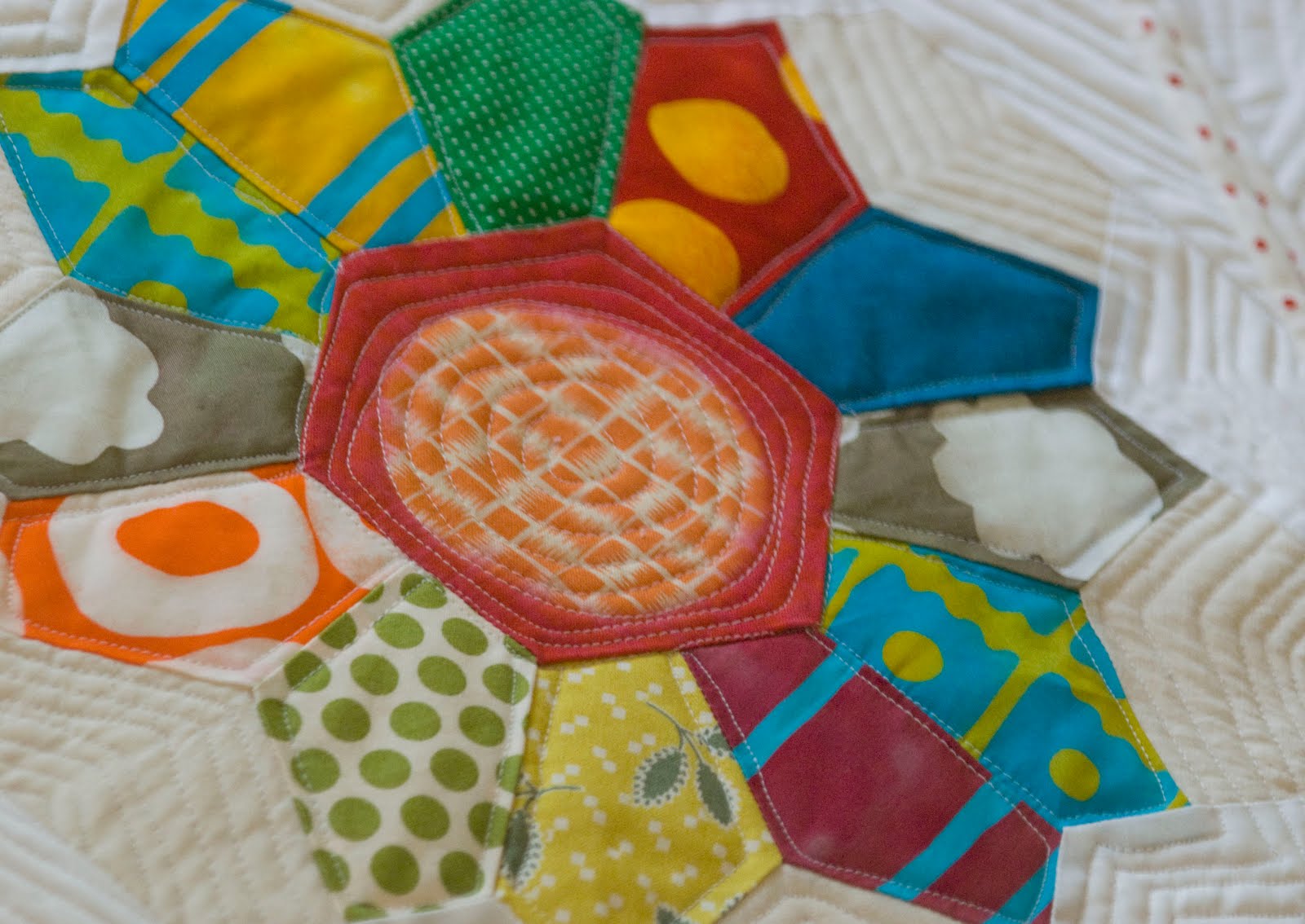 a stitch in dye: The Cupcake Quilt