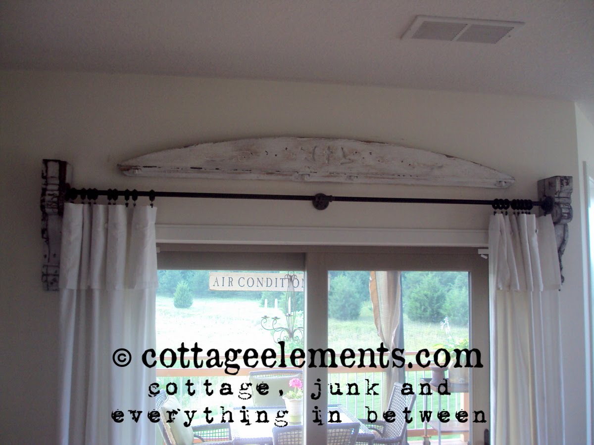 Cottage Elements: From Corbels to Curtain Rods!