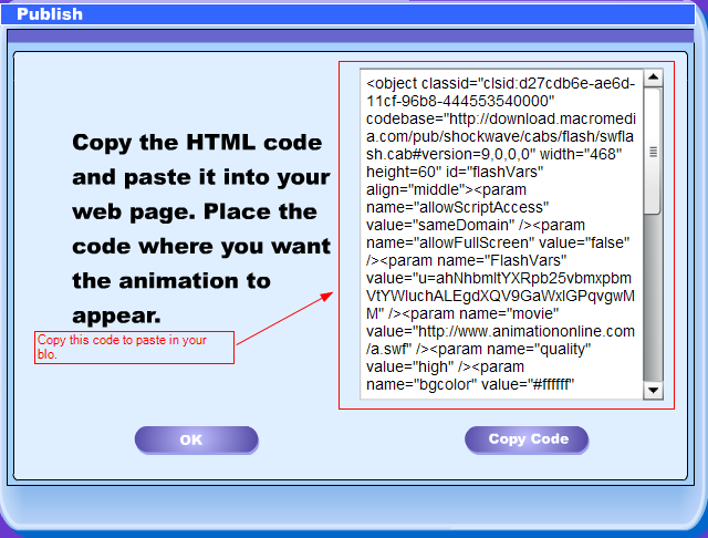 BLOGSPOT: How to make animation