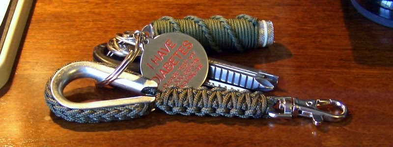 Stormdrane's Blog: Rope Thimble Keychain Lanyard