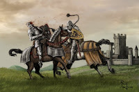 Becoming A Knight: What steps does a boy follow to become a knight?