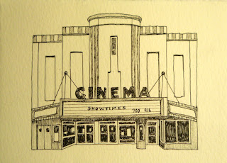 Paintings & Drawings: Cinema - Pen & Paper