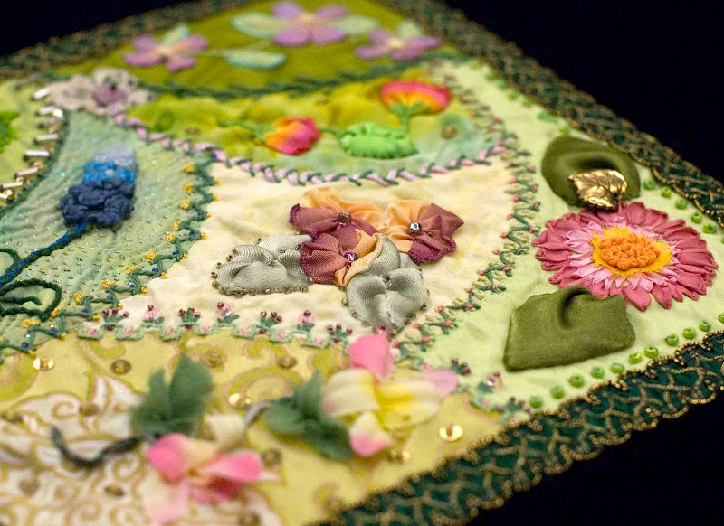 Broder avec des perles et des rubans ! - Chez elkalin.com