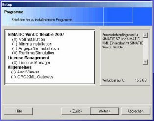 auto: SIMATIC WinCC flexible 2007