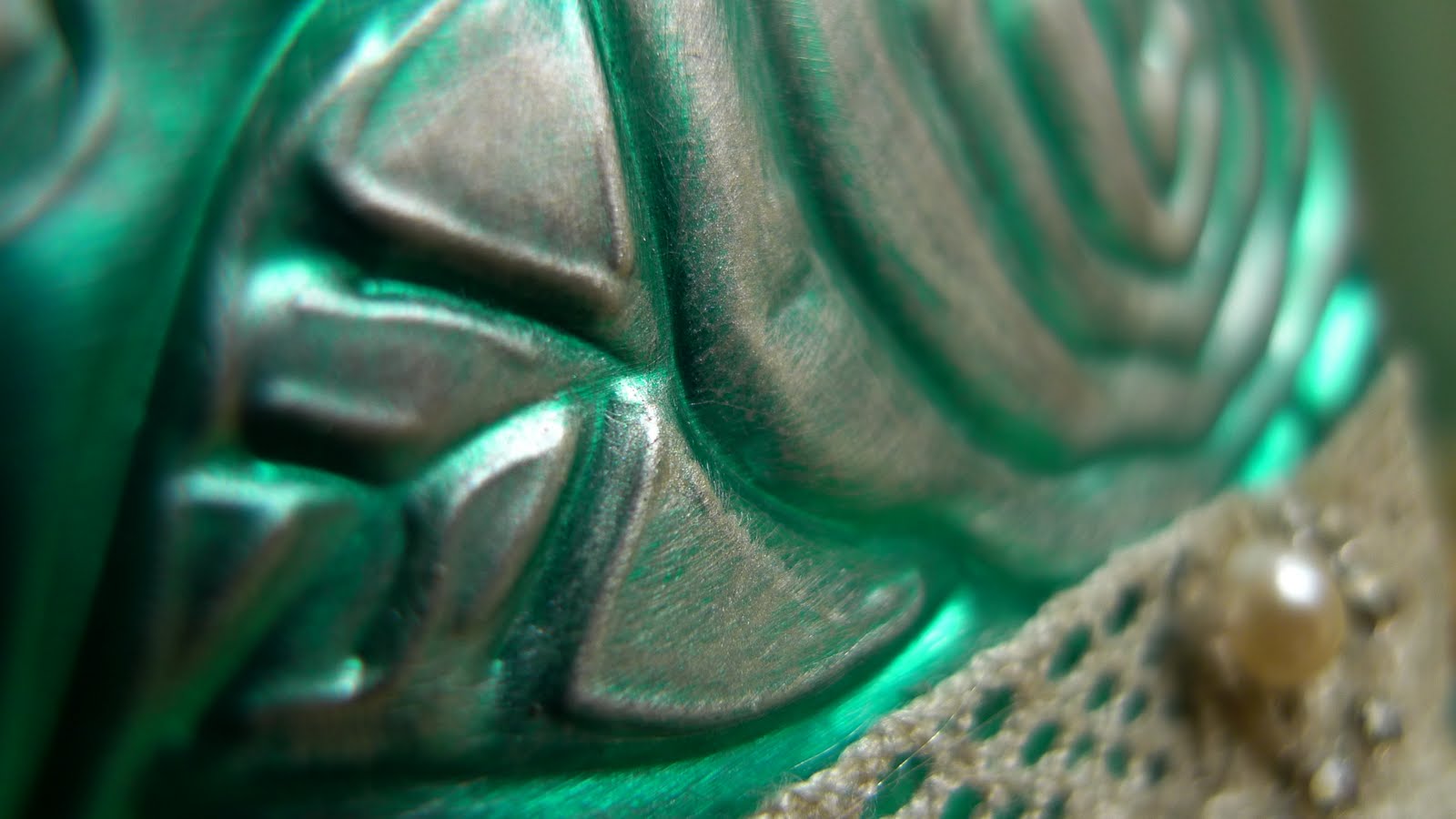 palette of colours: MY FIRST METAL ART CREATION