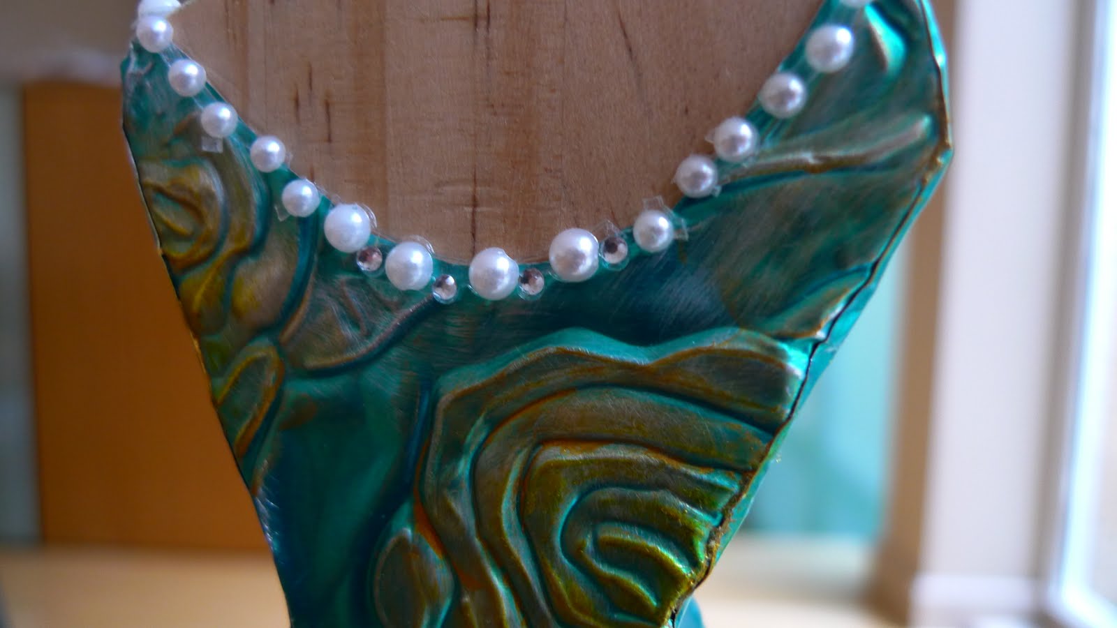 palette of colours: MY FIRST METAL ART CREATION