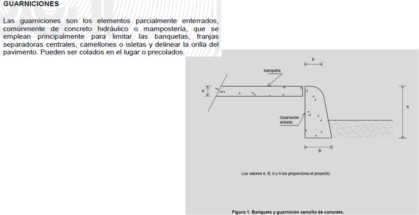 construcción:acabados: BAJANTES, GUARNICIONES Y BANQUETAS, JARDINES ...