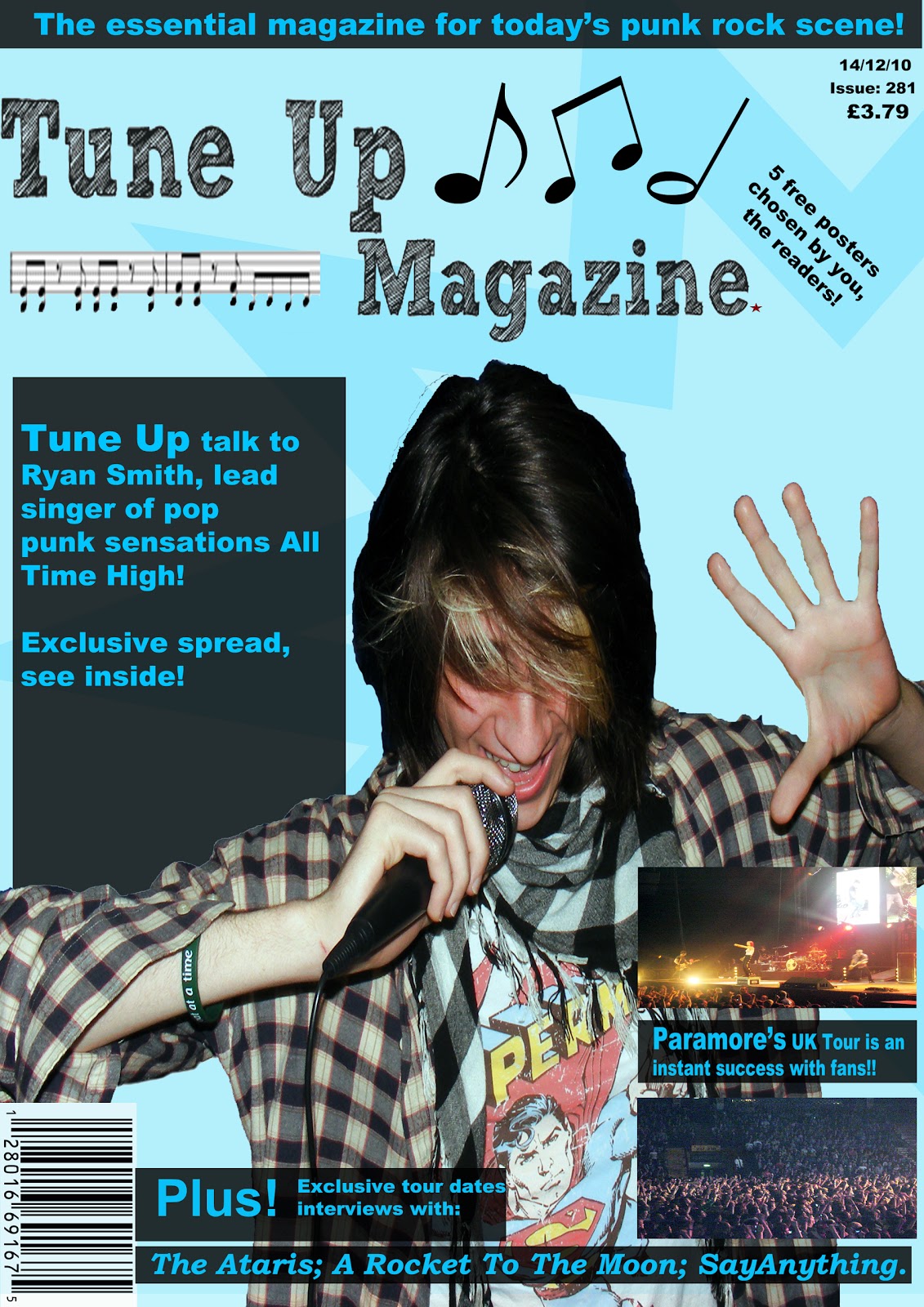 Moose's Blog.: Music magazine front cover.